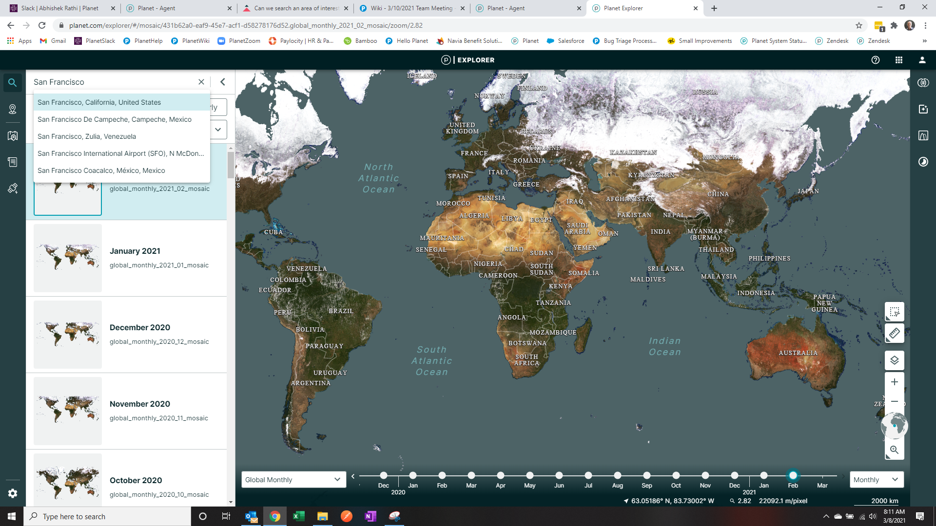 Searching for Imagery in Planet Explorer – Welcome to Planet Support