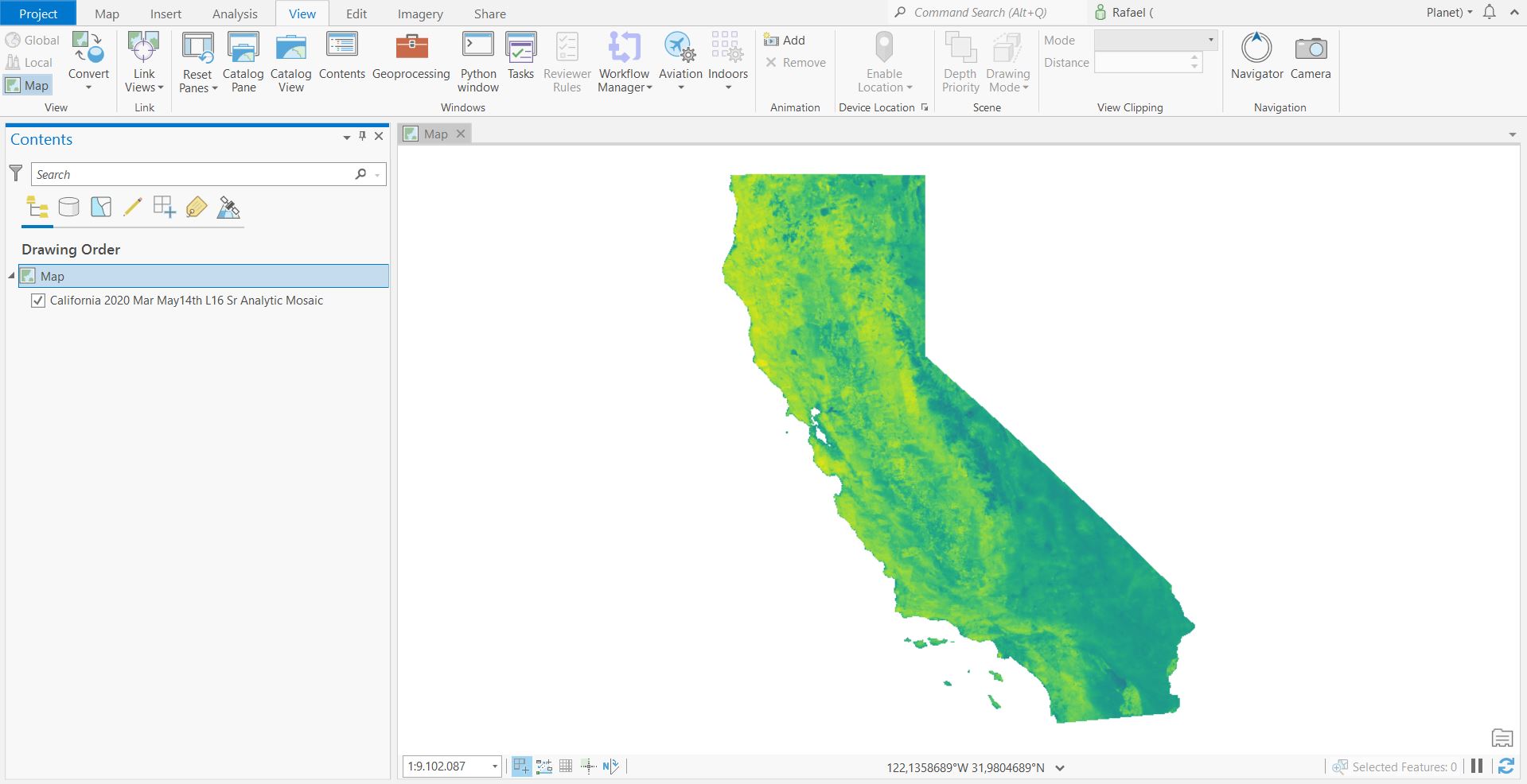 How to Load WMTS Basemap False-color Visualizations in QGIS, ArcGIS Pro and ArcGIS 10.X Desktop ...
